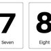 Digital Flash Card Numbers 1-10 - Etsy