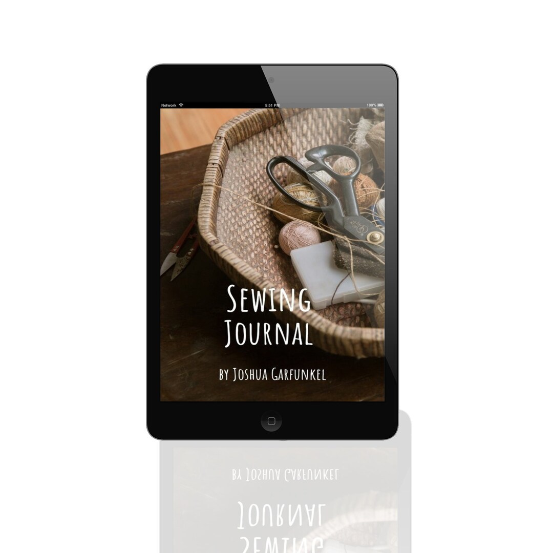 Digital Sewing Journal Printable | Sewing Plan Project Book | Sewing ...