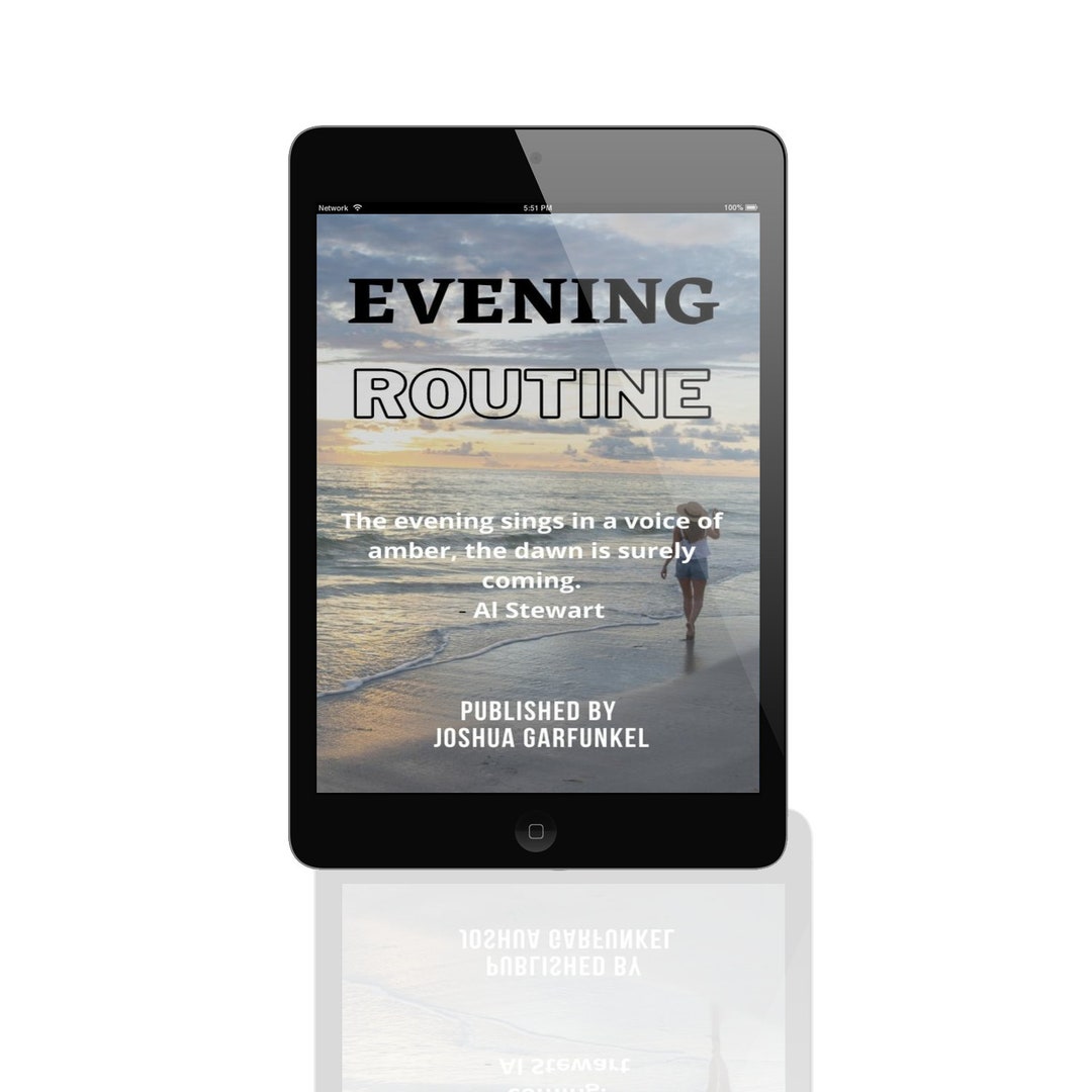 Digital Evening Routine Planner | Daily Routine Planner | Productivity ...