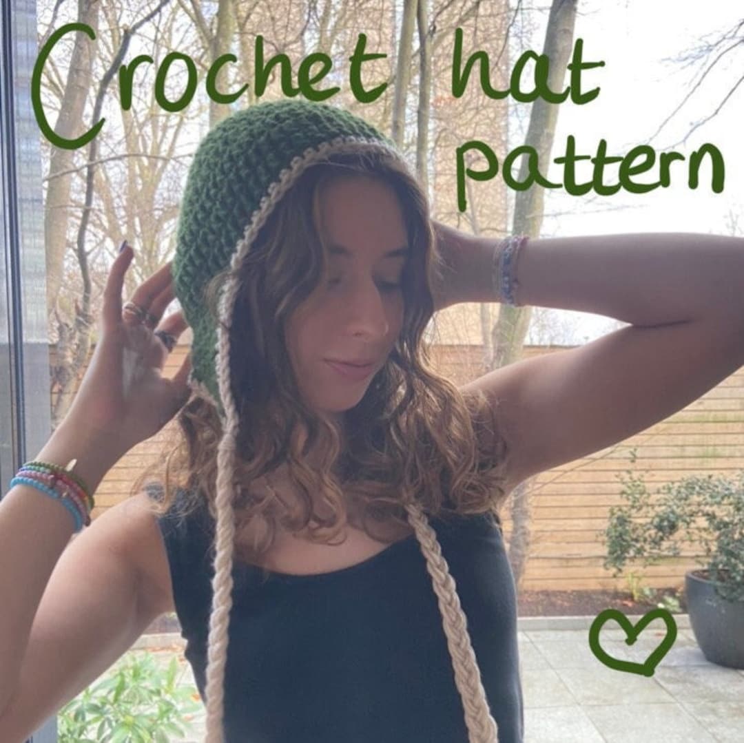 Crochet Trapper Hat Pattern - Etsy