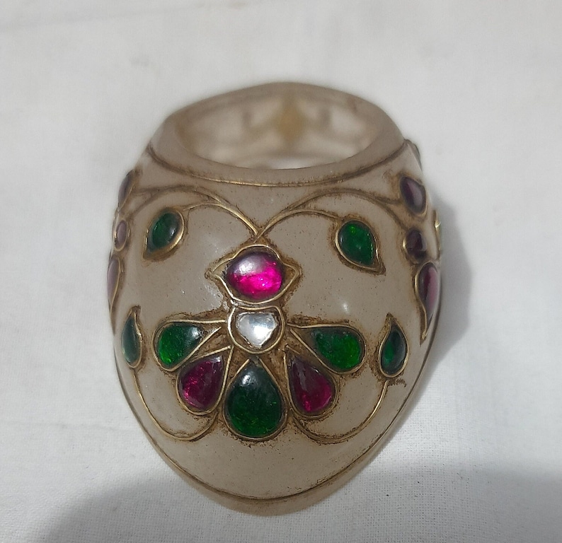 Ottoman Style and Mughal Style Archer Thumb Ring, Wearable - Etsy