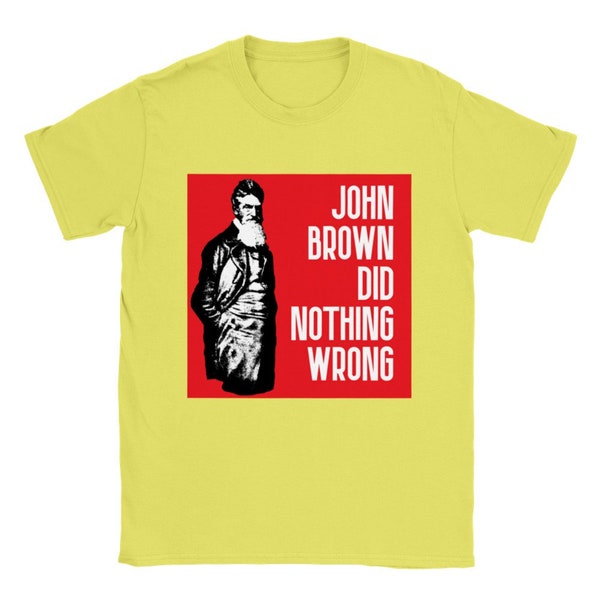 John Brown Did Nothing Wrong - Etsy