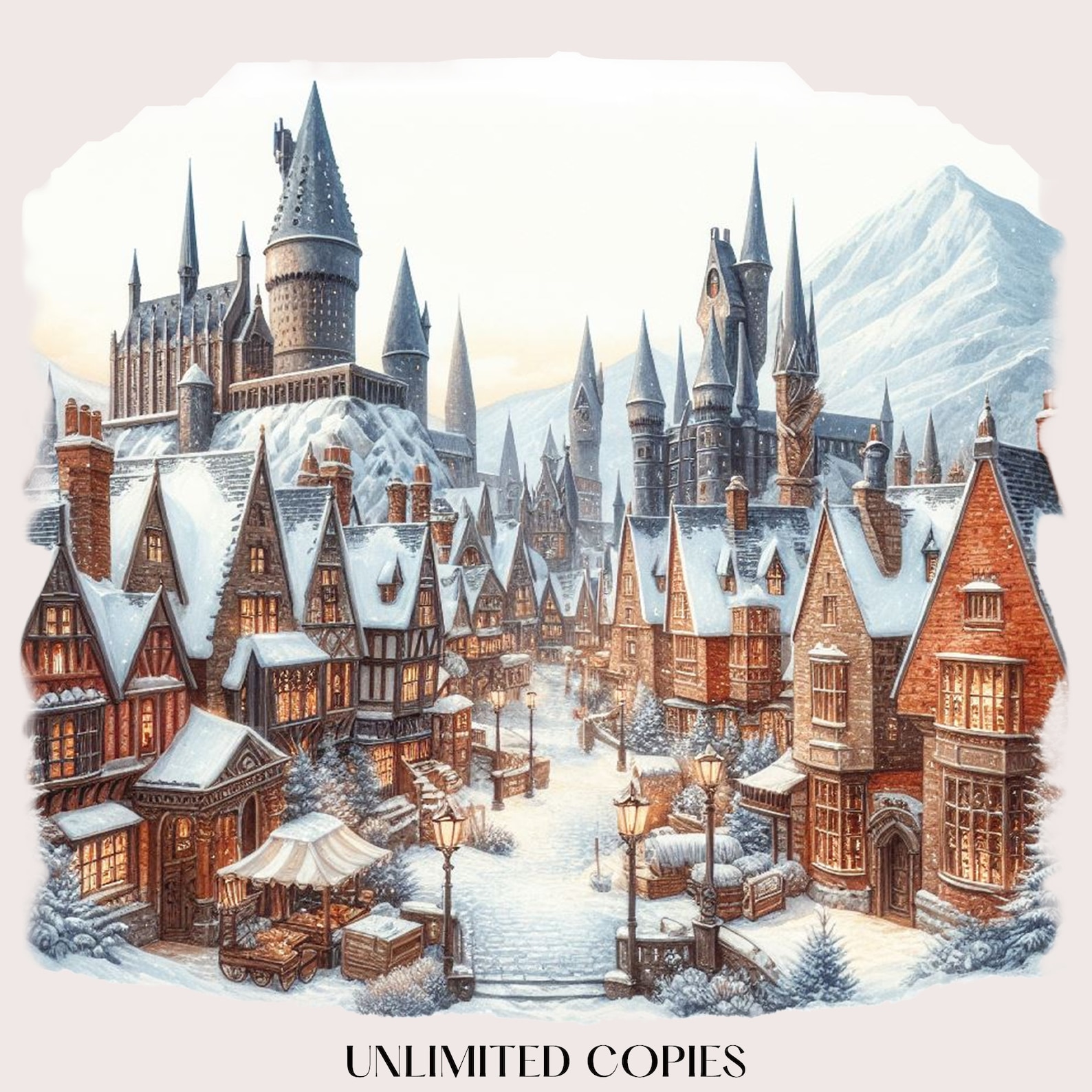 Wizard School Clipart Bundle, Magic School, Witch and Wizard Png. Wands ...