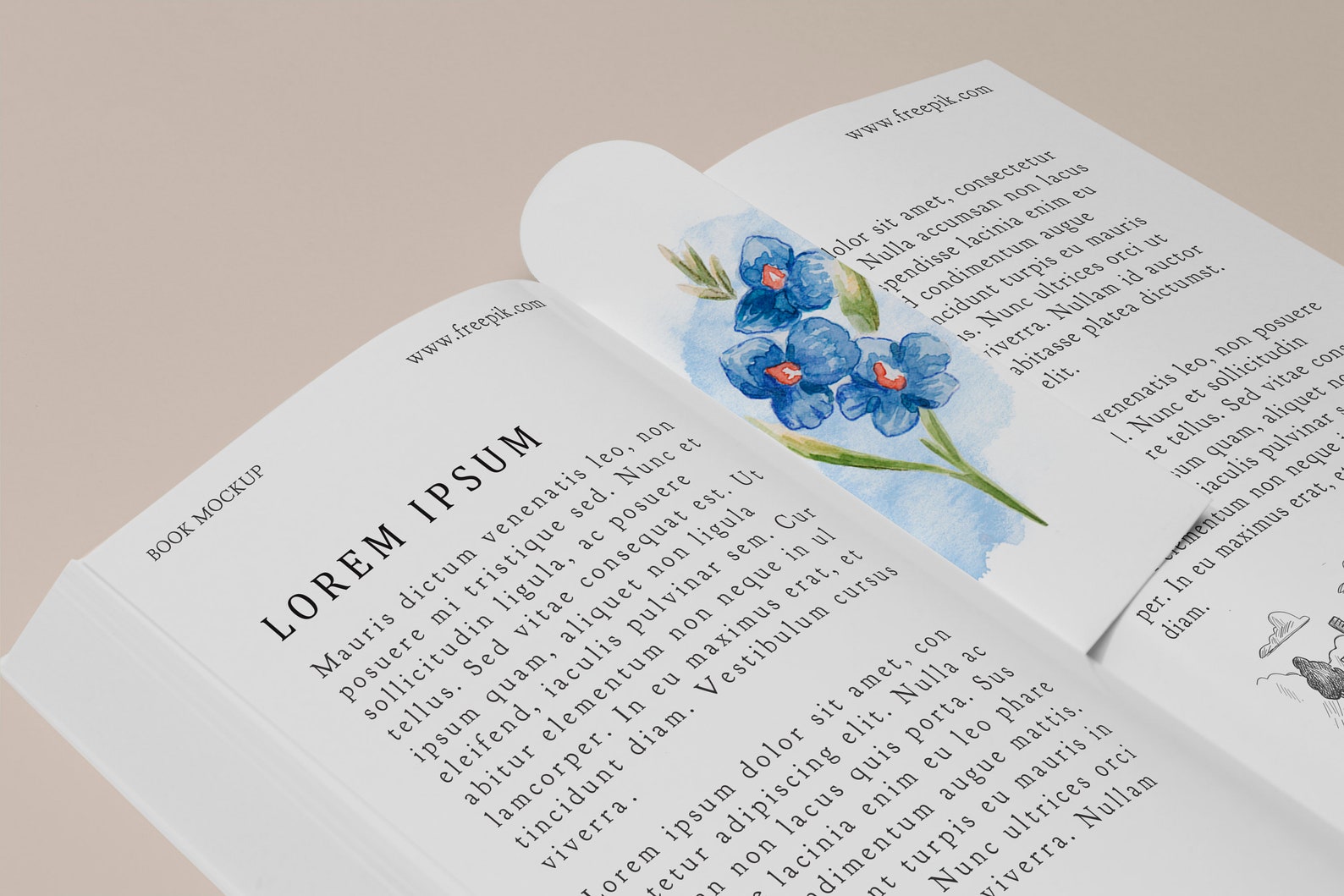 Watercolour Floral Bookmarks, Printable Bookmarks, Botanical Bookmarks ...