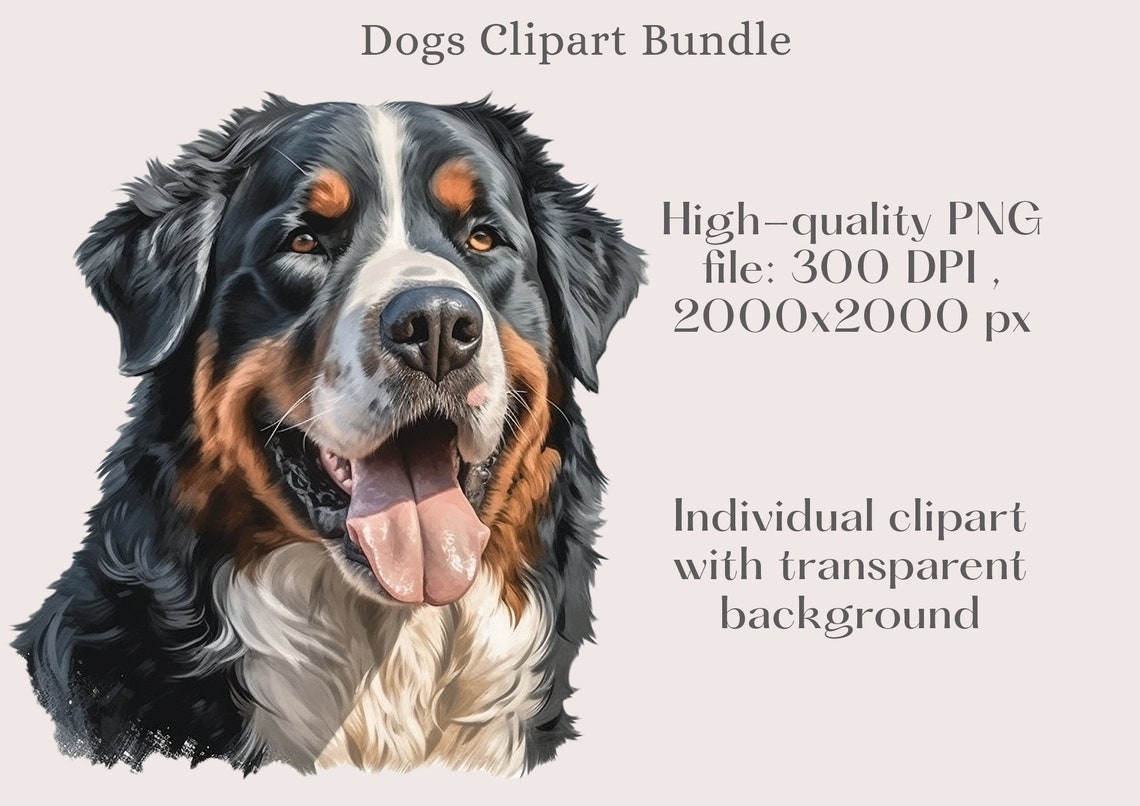 Dog Clipart Bundle 100 Dog Breeds PNG Images Watercolor Dog - Etsy