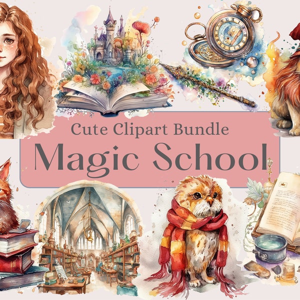 Magic School Svg - Etsy