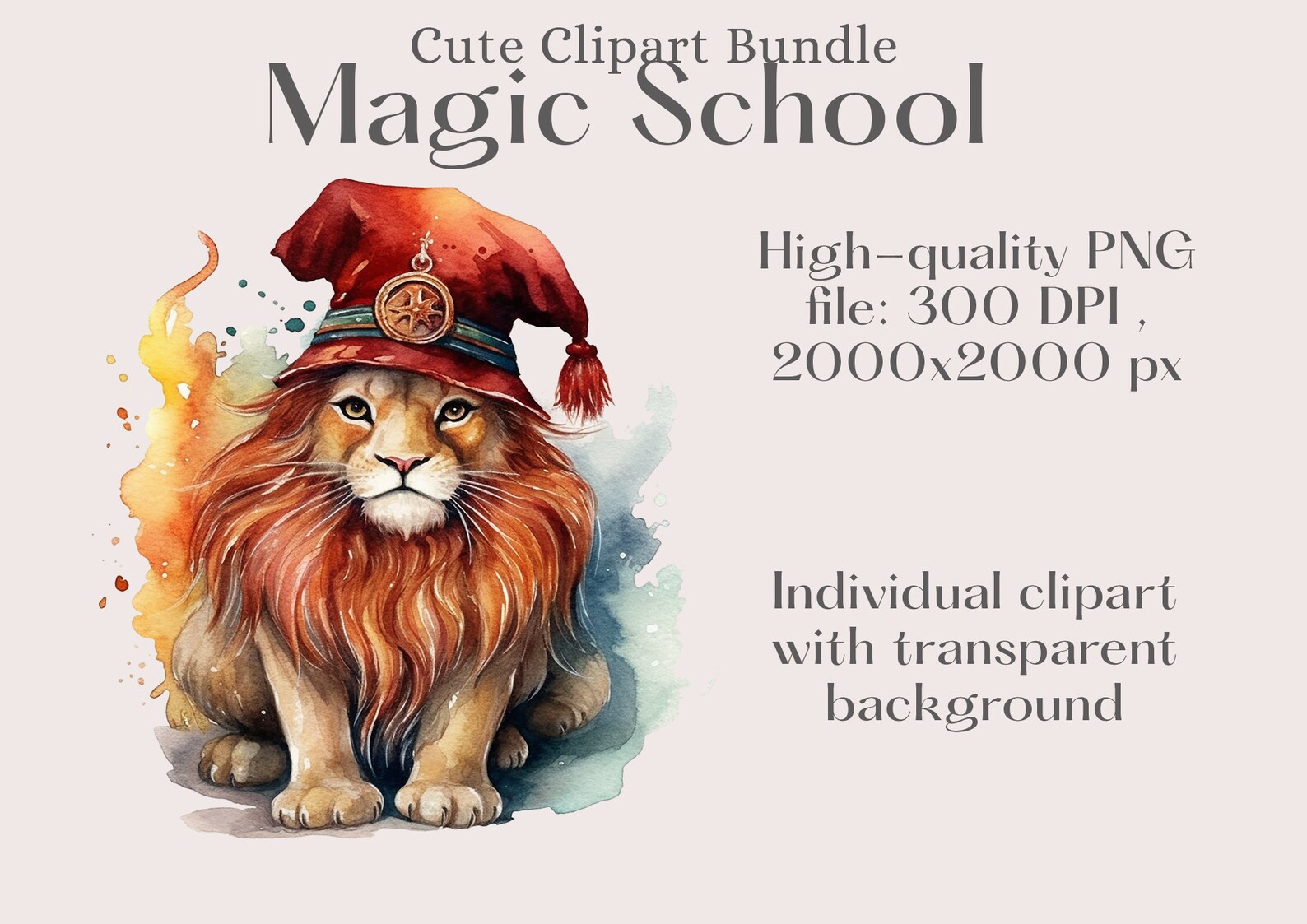 Wizard School Clipart Bundle, Magic School, Witch and Wizard Png. Wands ...