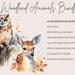 Woodland Animals Watercolor Clipart , Fox, Bear, Deer, Owl, Bird ...