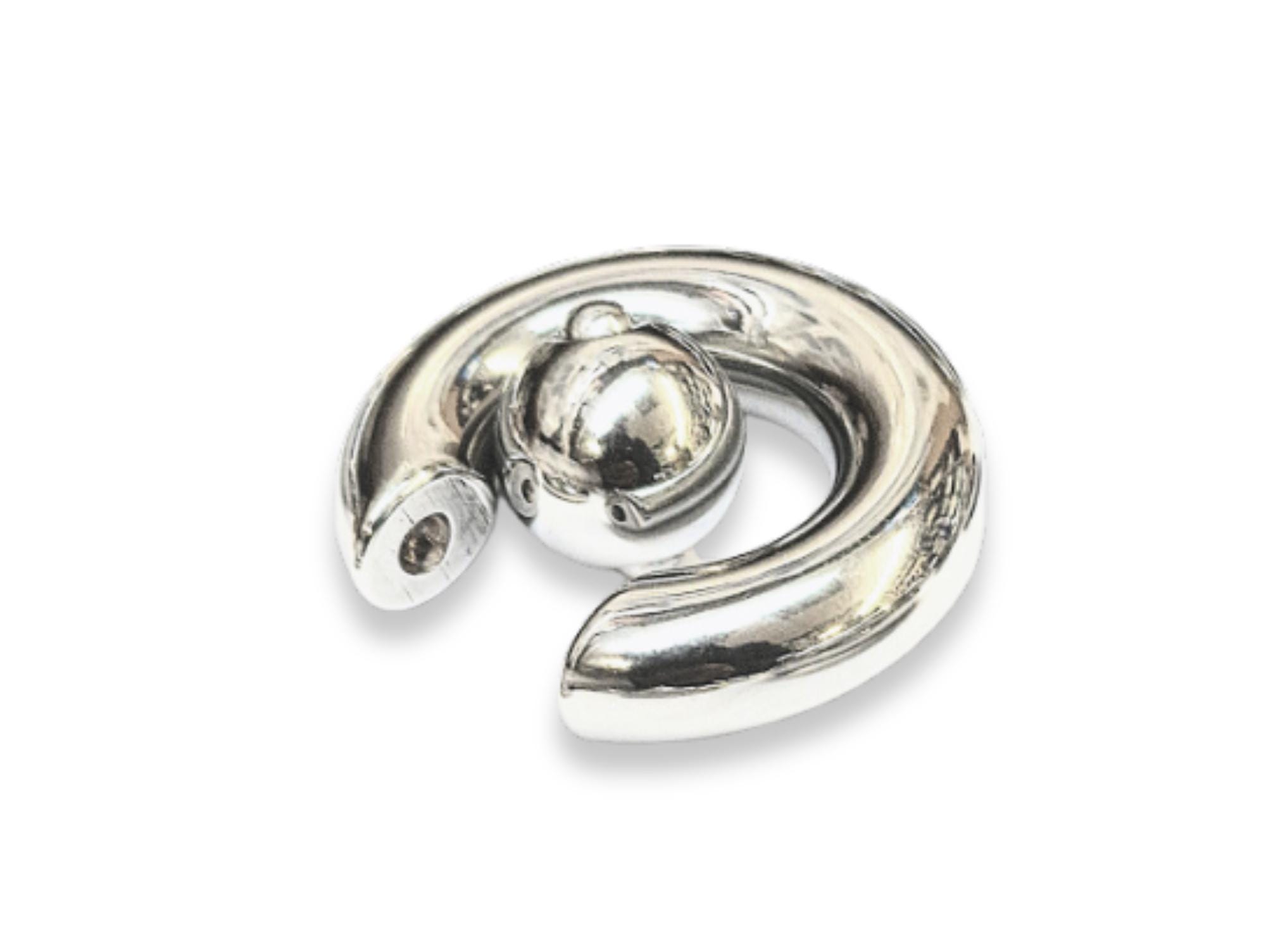 Prince Albert Piercing Jewelry Titanium Implant Captive Bead Hoop CBR ...