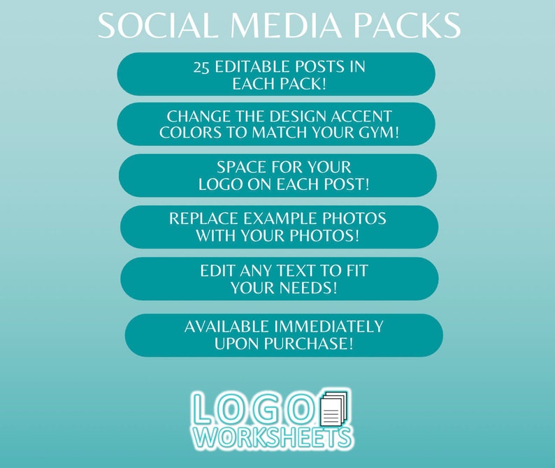 3rd Social Media Pack Template - Etsy