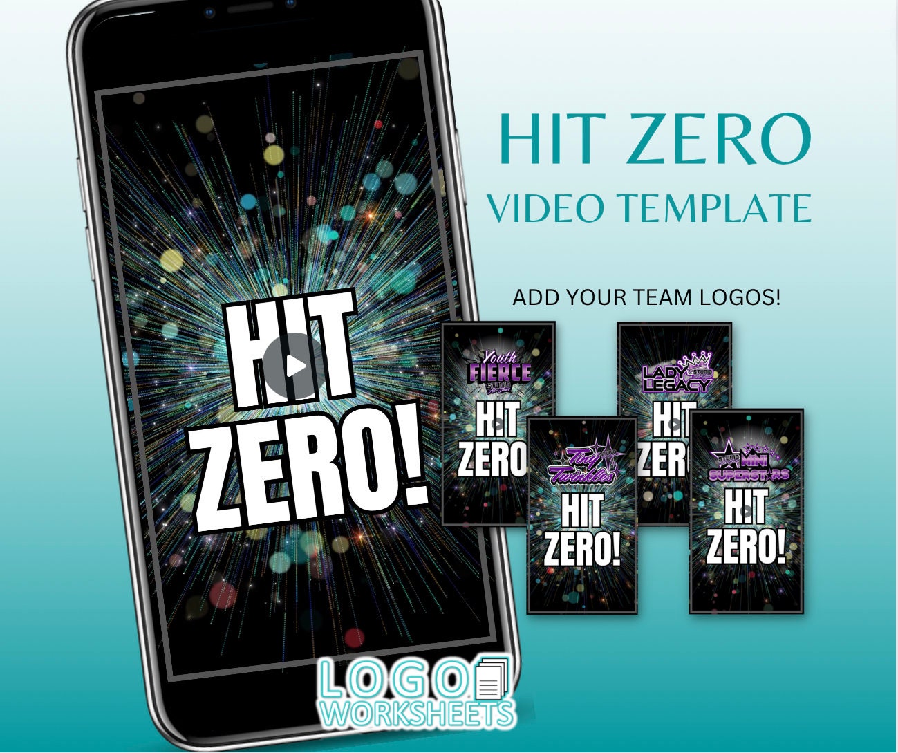Hit Zero Video Template - Etsy