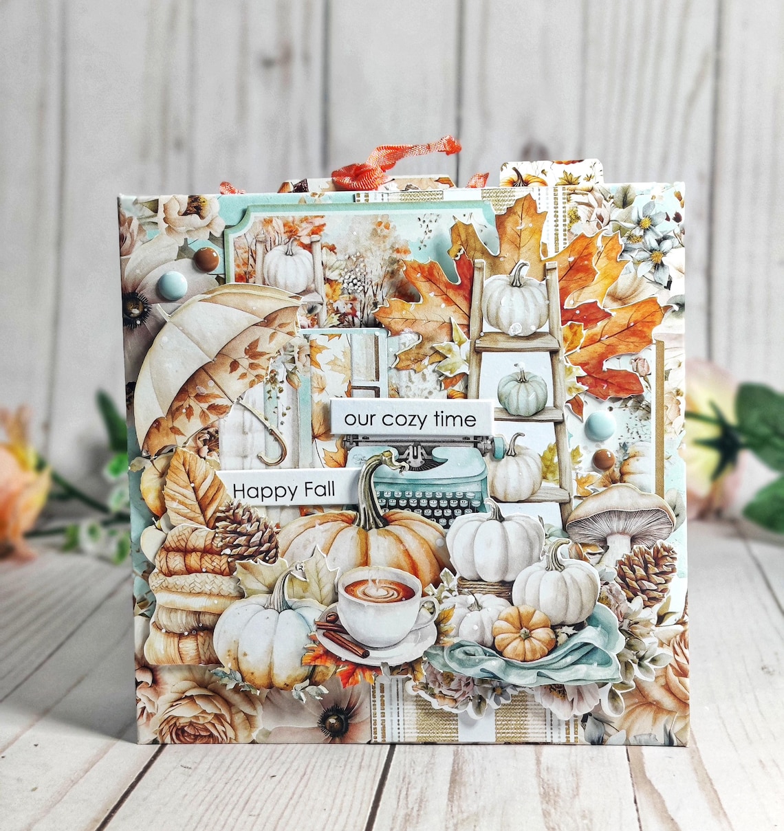 Fall - Cozy Time - Photo Mini Album - Etsy