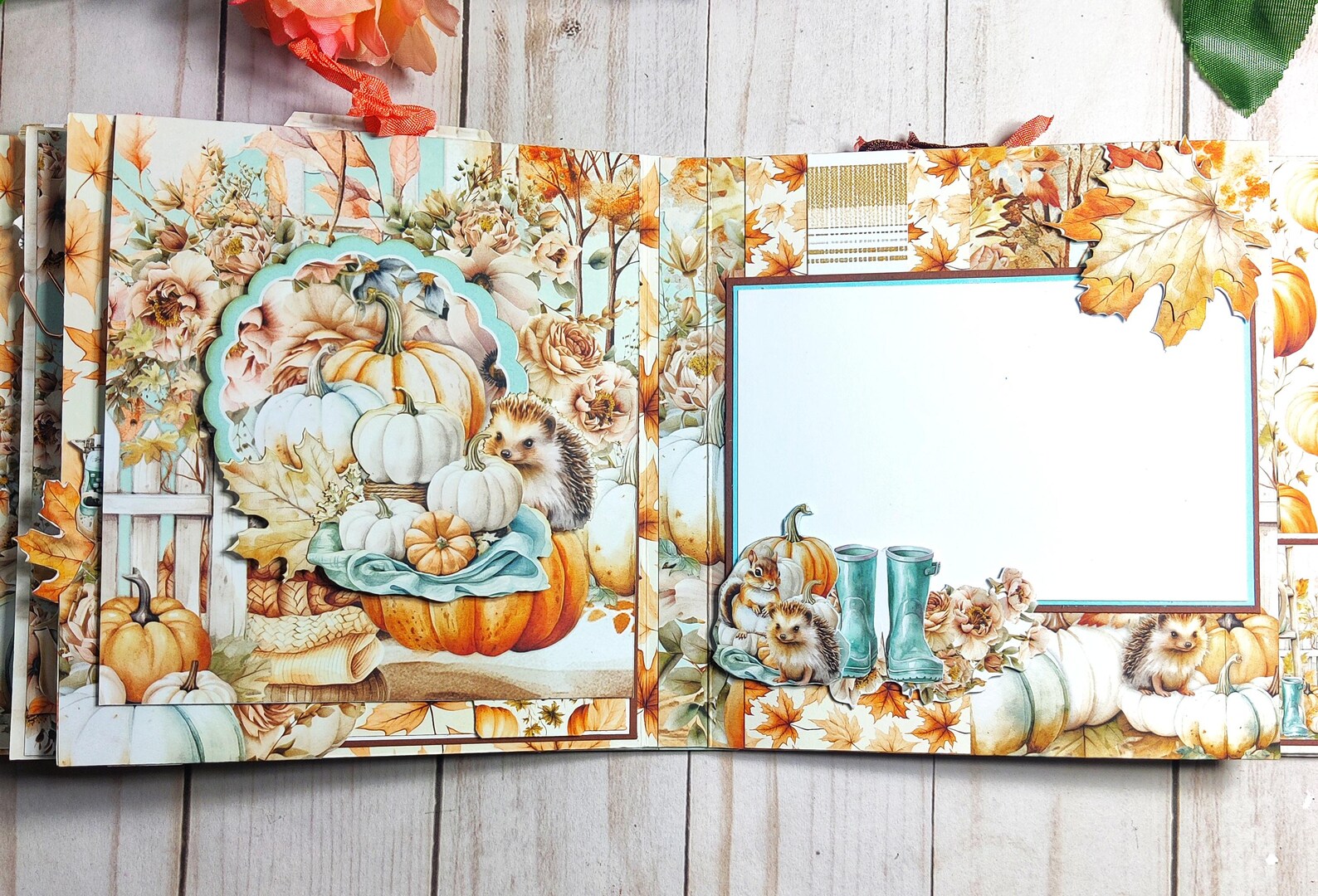 Fall - Cozy Time - Photo Mini Album - Etsy