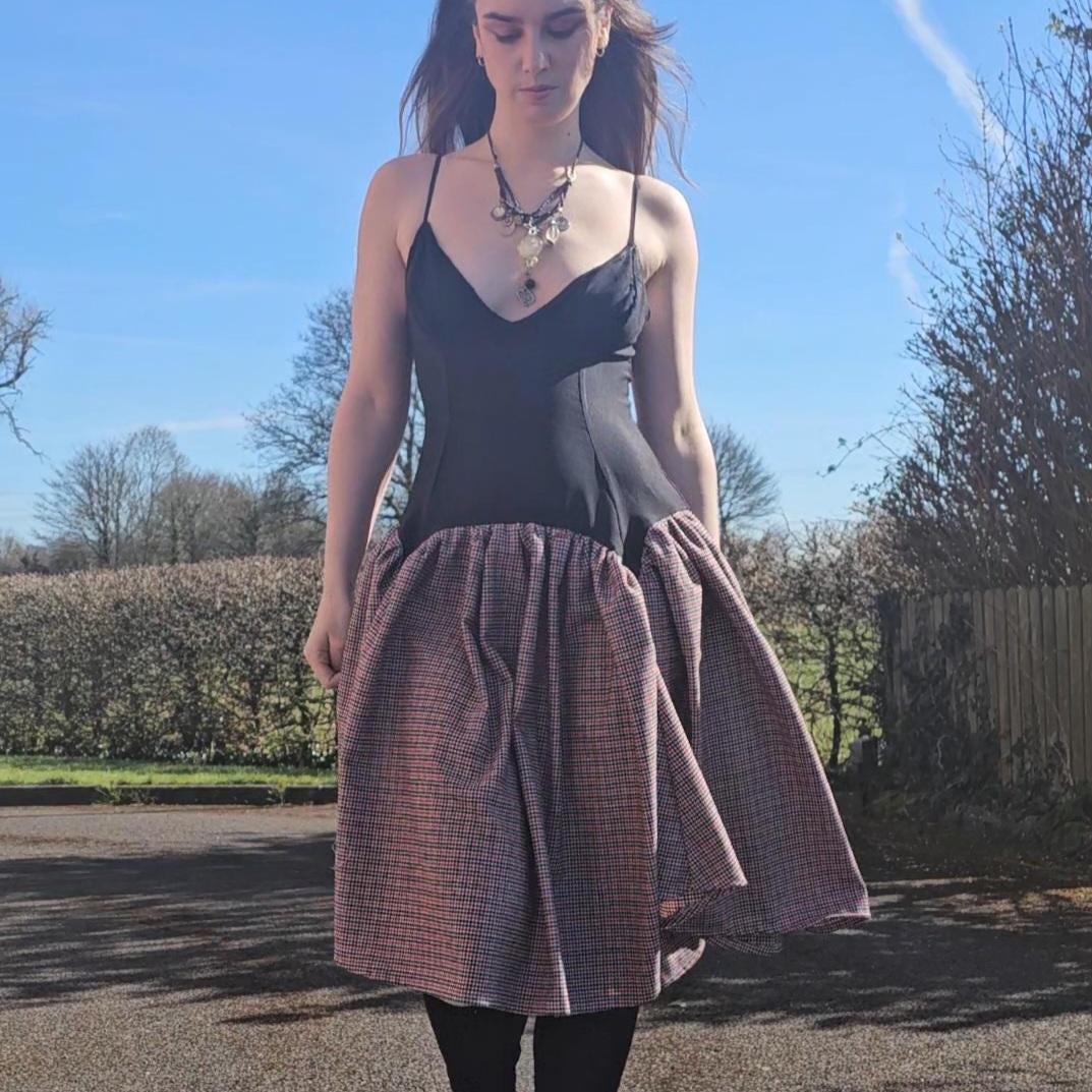 Statement Drop Waist Dress PDF Pattern - Etsy
