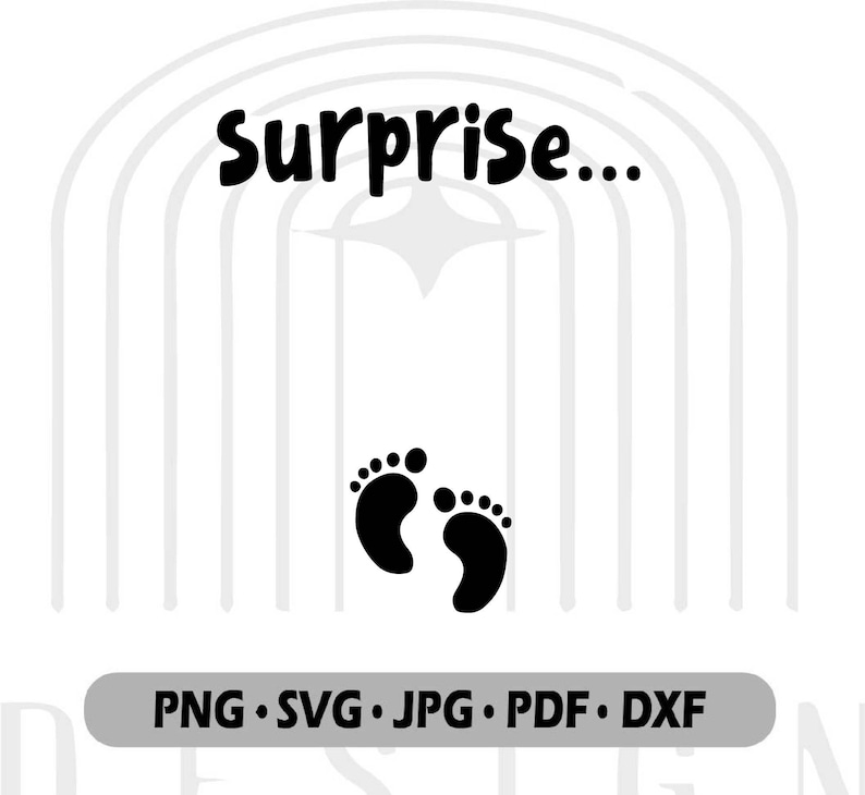 Surprise Svg Coming Soon Svg Pregnancy Announcement Svg - Etsy