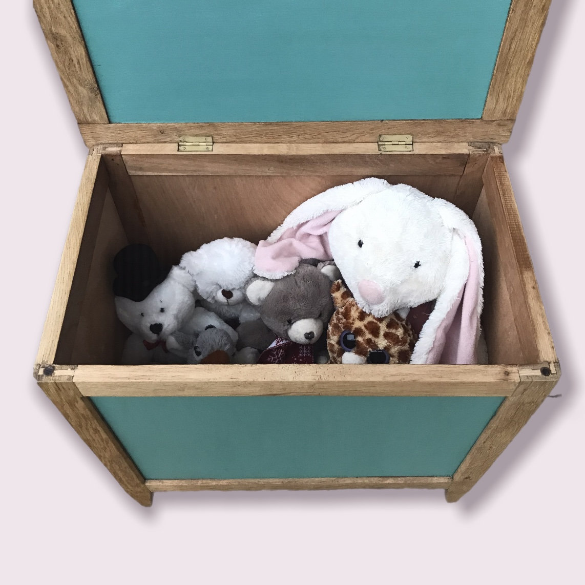 Storage Chest Solid Oak Toy Box | Etsy