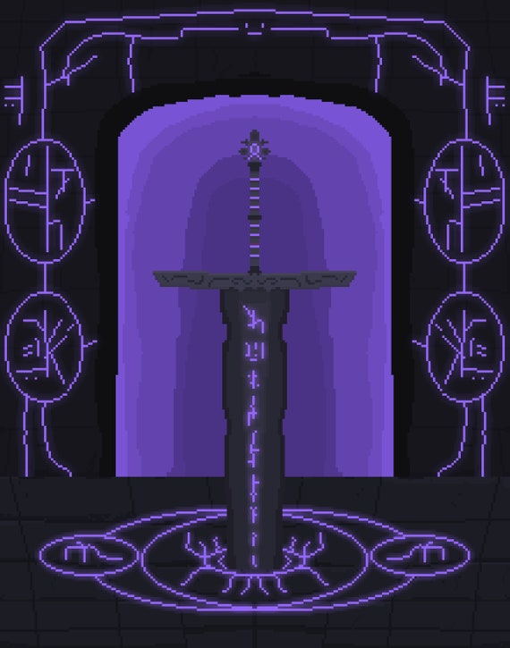 Nightmare Wound 11x14 Pixel Art Print | Etsy