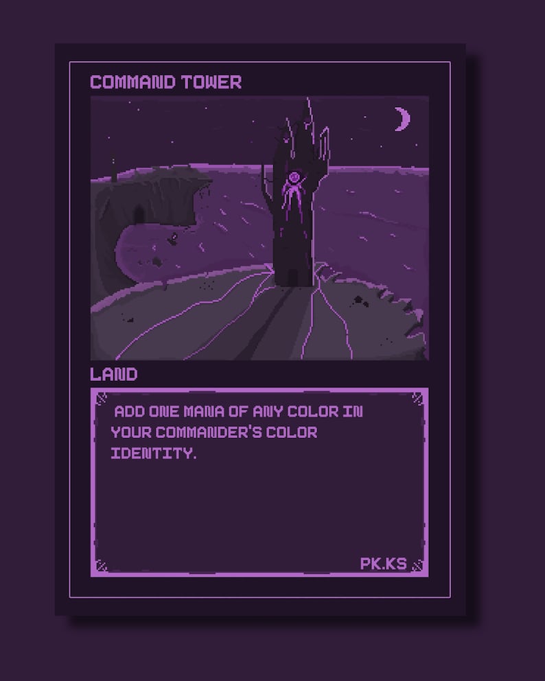Magic the Gathering Command Tower Proxy Card - Etsy