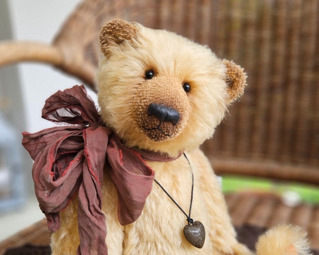 Artist Teddy Bear, OOAK Teddy Bear, Mohair Teddy Bear, Art Doll Teddy ...