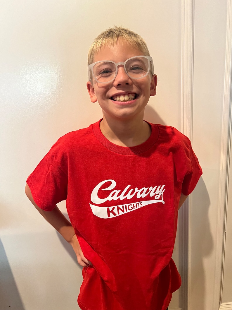 Calvary School Spirit Shirt Baseball Style - Etsy