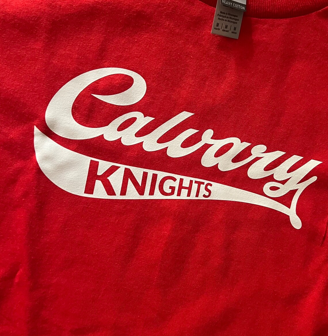 Calvary School Spirit Shirt Baseball Style - Etsy