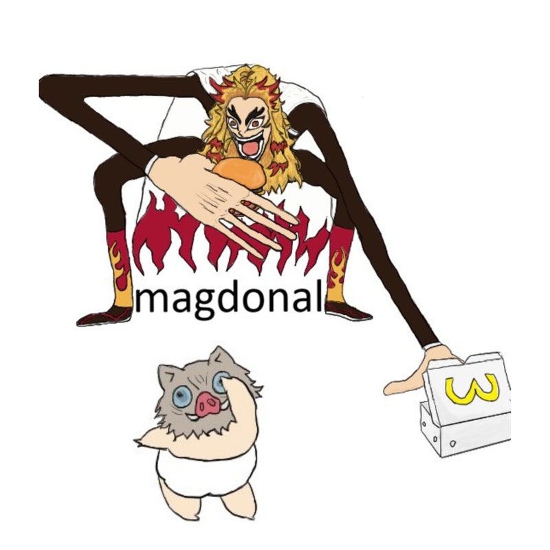 Rengoku Donut - Etsy