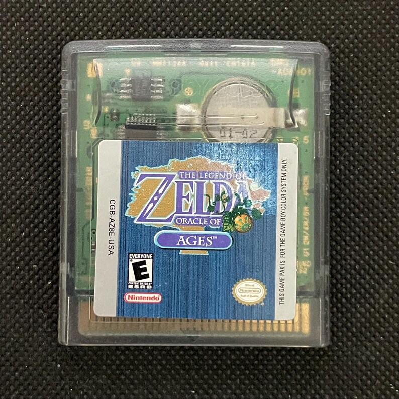The Legend of Zelda - Oracle of Ages for Nintendo Gameboy Color - Etsy