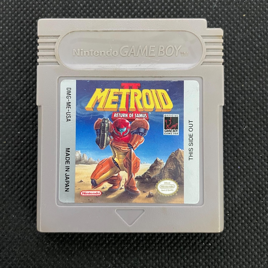 Metroid 2 II Return of Samus for Nintendo Gameboy - Etsy