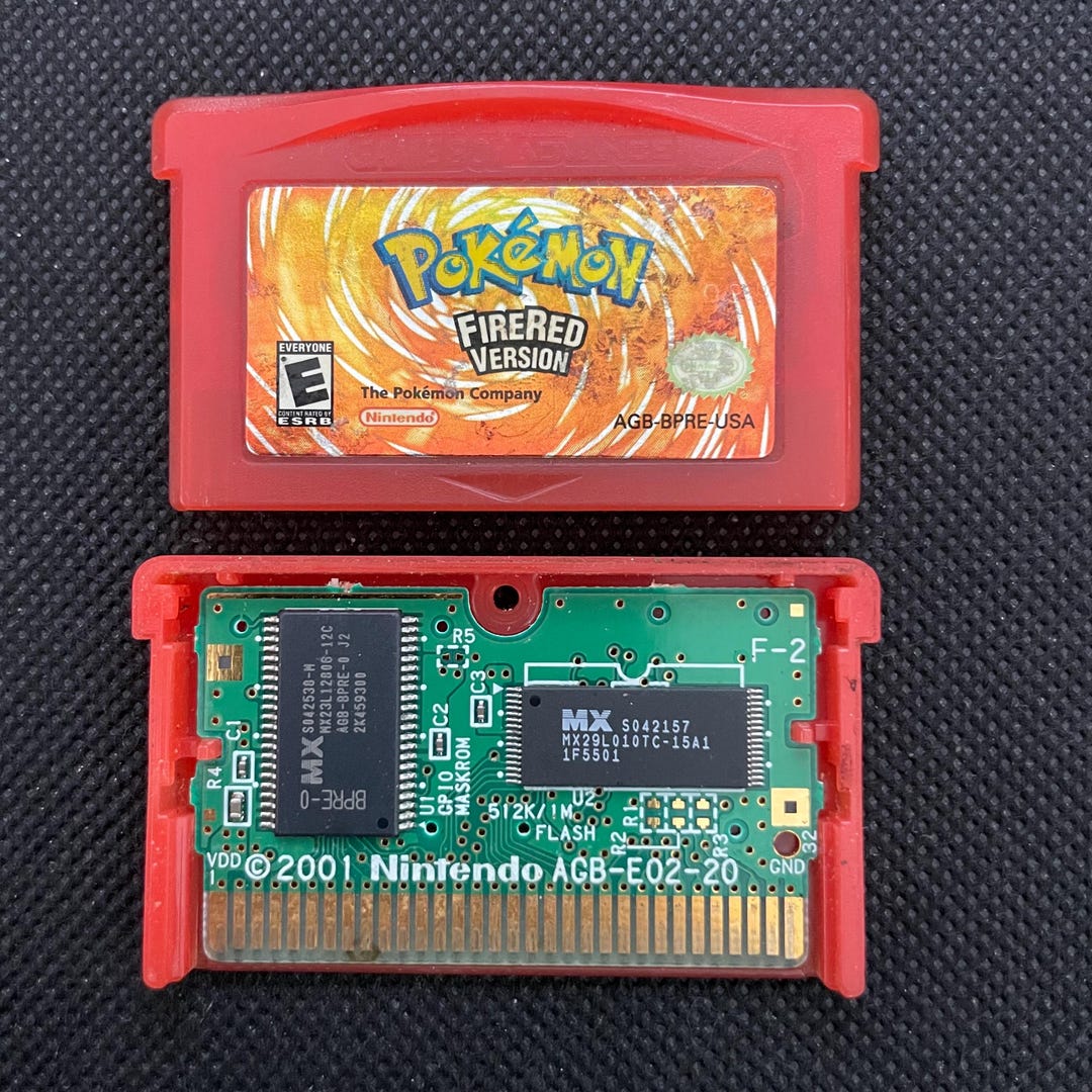 Pokemon Fire Red for Nintendo Gameboy Advance Authentic - Etsy