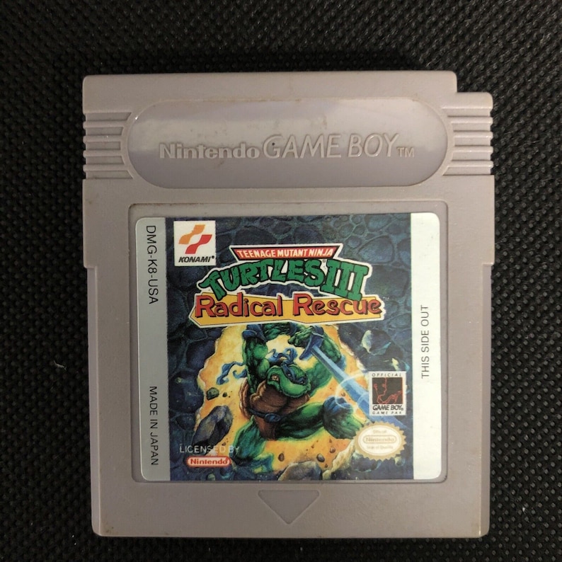 Teenage Mutant Ninja Turtles TMNT III: Radical Rescue for Nintendo ...