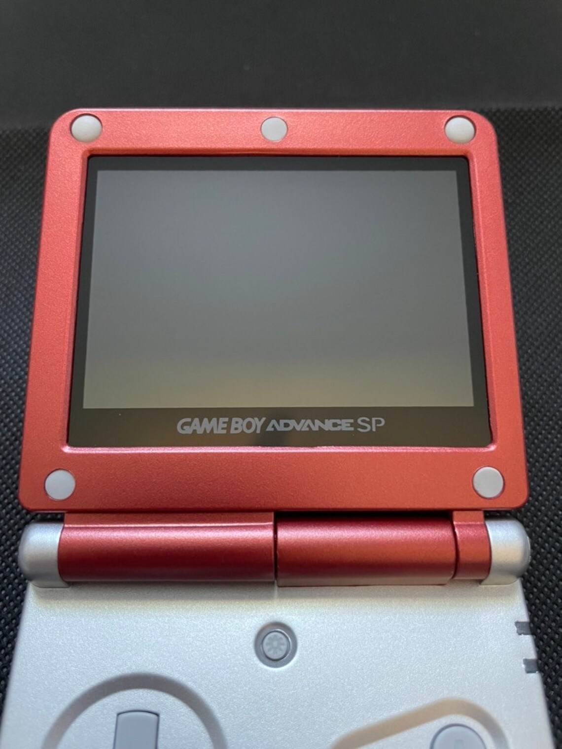 Console Gameboy Advance SP Mario Limited Edition Refurbished With IPS ...
