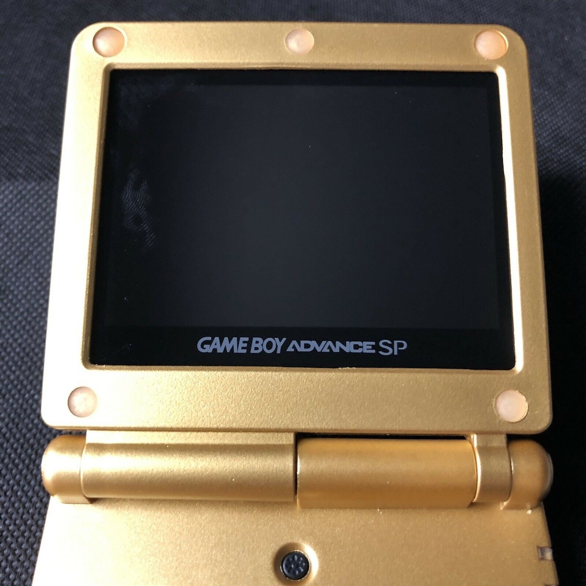 Gameboy Advance SP Zelda Gold Triforce Edition AGS-001 | Etsy