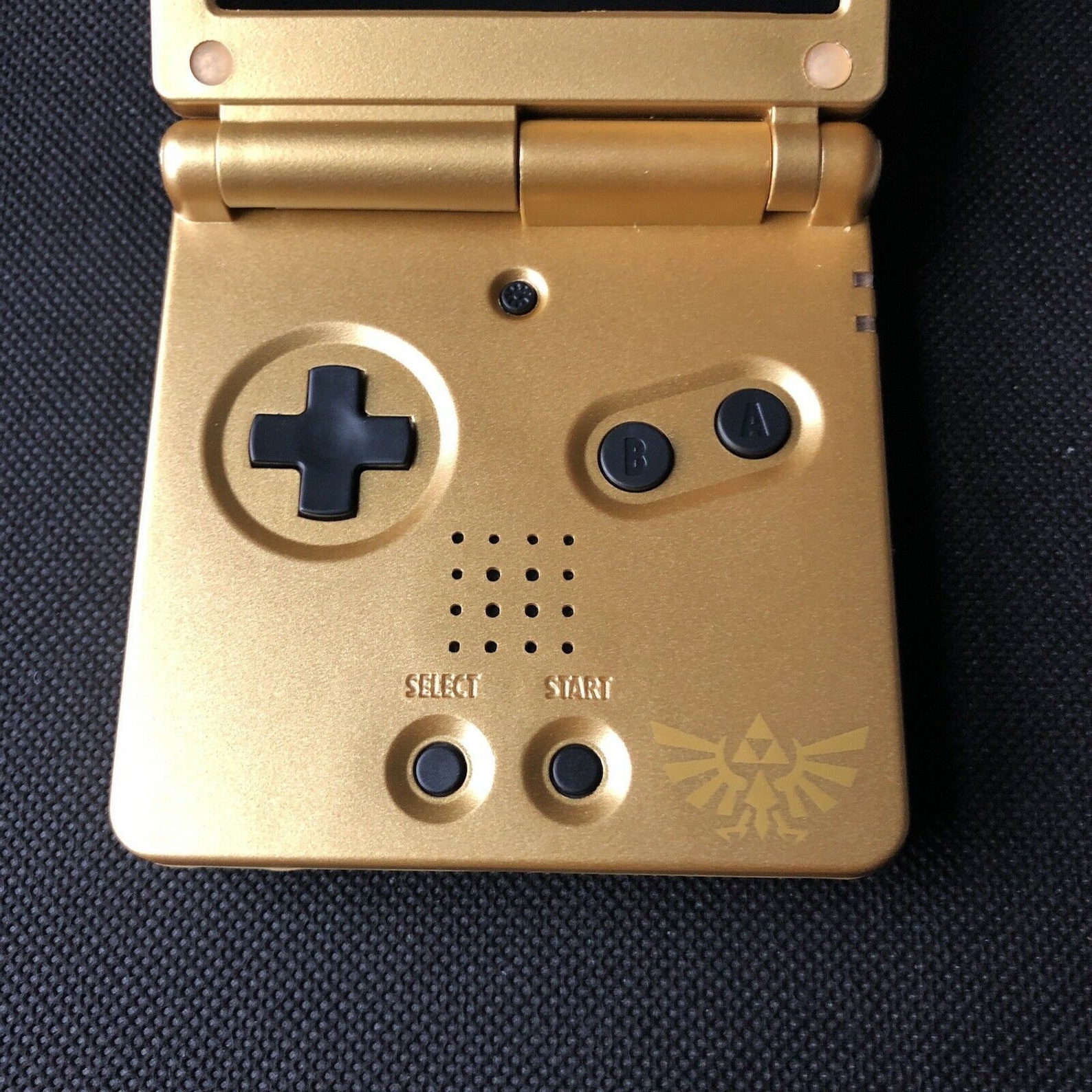 Gameboy Advance SP Zelda Gold Triforce Edition AGS-001 | Etsy
