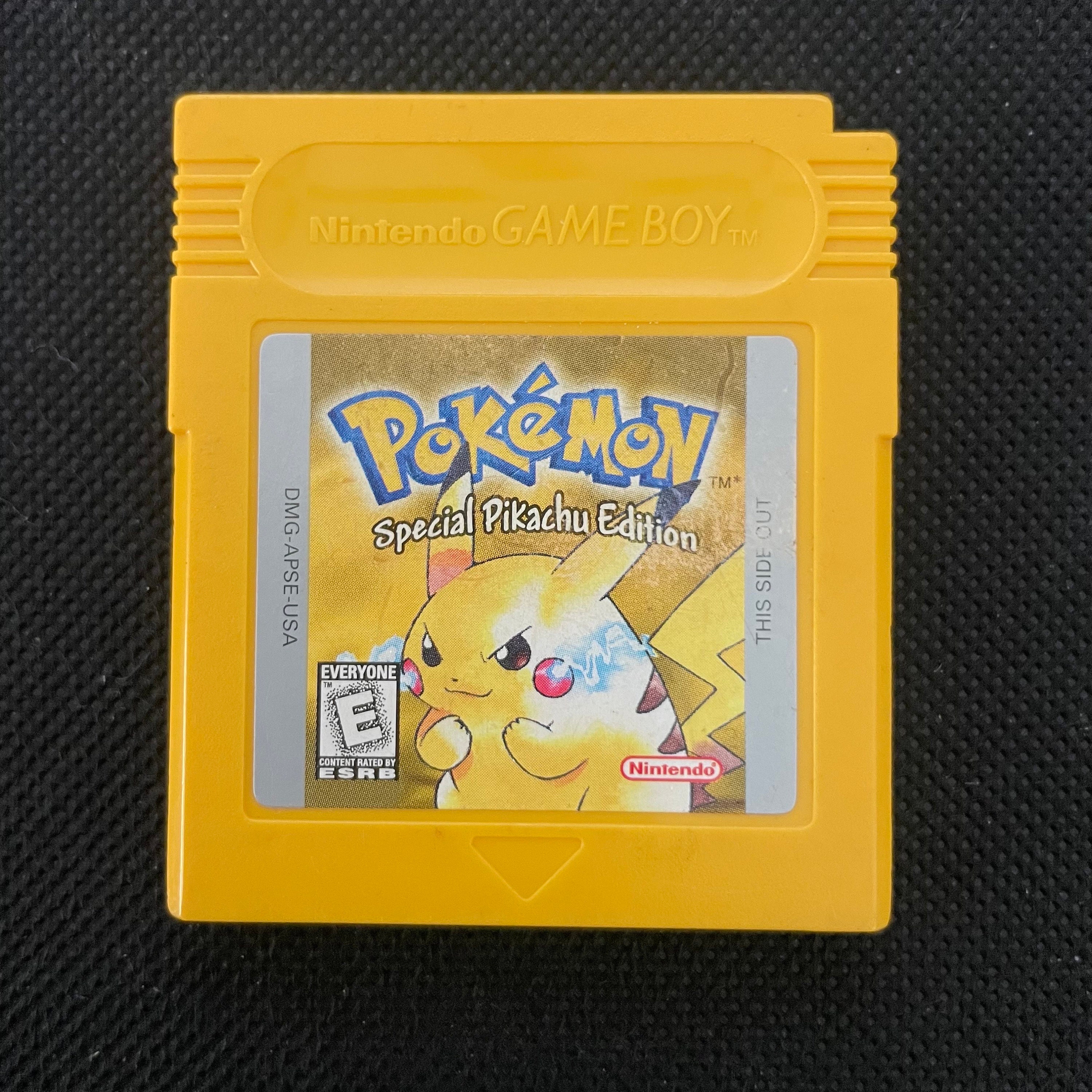 Pokemon Yellow Version Special Pikachu Edition for Nintendo Gameboy ...