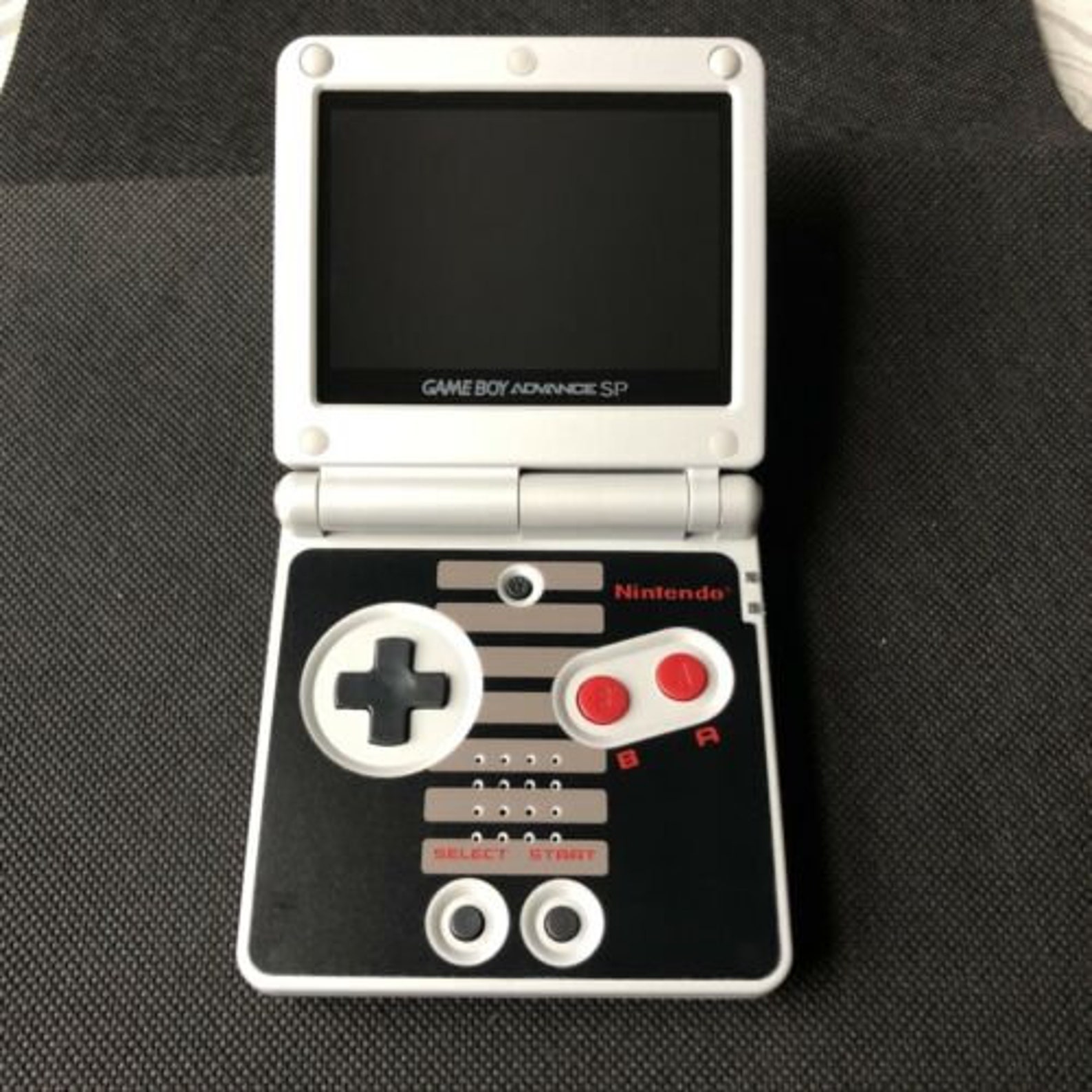Console Gameboy Advance SP NES Edition Refurbished With IPS V2 Ags-101 ...