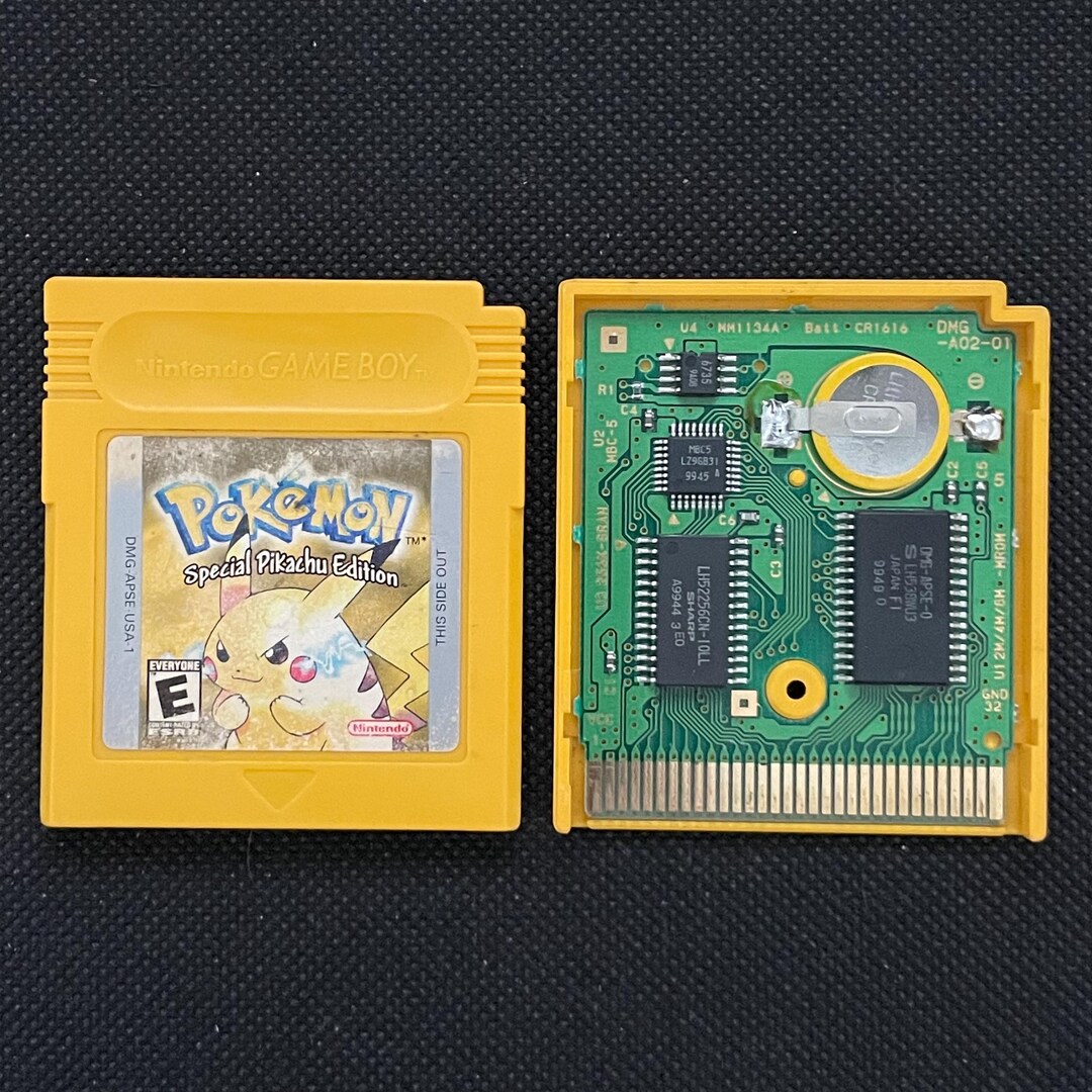 Pokemon Yellow Version Special Pikachu Edition for Nintendo Gameboy ...