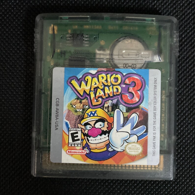 Wario Land 3 for Nintendo Gameboy Color - Etsy