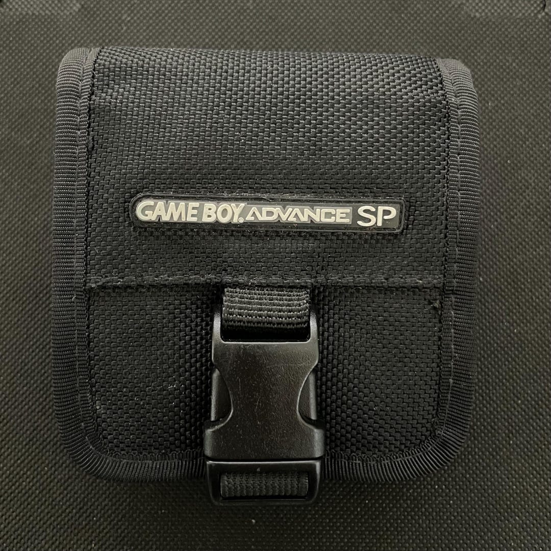 Official Black Nintendo Gameboy Advance GBA SP Carrying Case Pouch Game ...