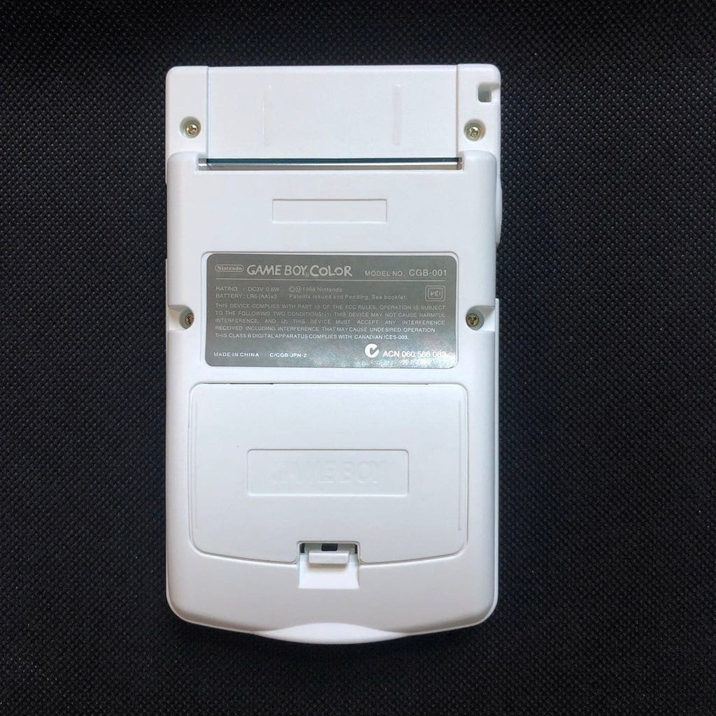 Console Nintendo Gameboy Color Full White With IPS V2 Backlit Screen - Etsy