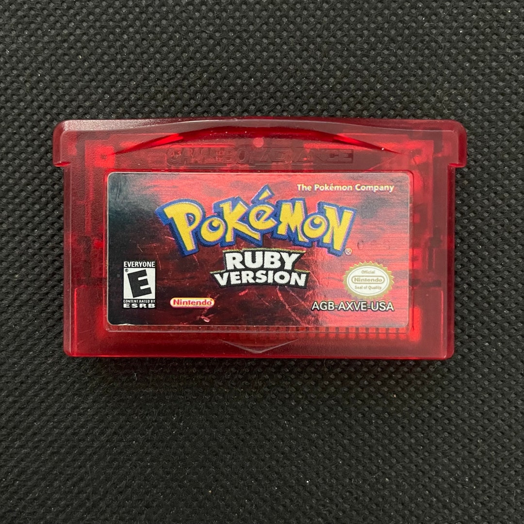 Pokemon Ruby for Nintendo Gameboy Advance Authentic New Battery - Etsy