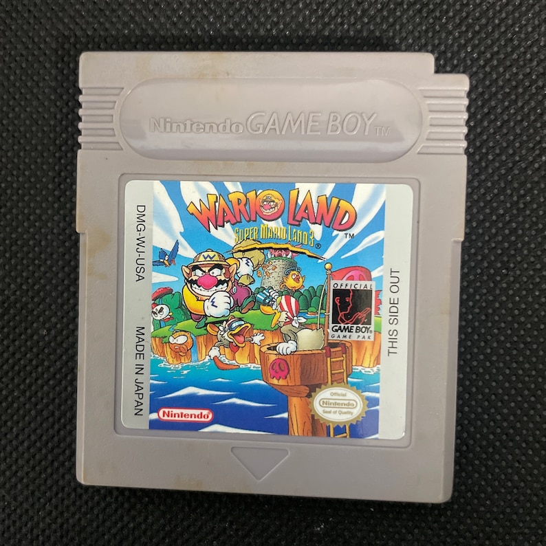 Wario Land Super Mario Land 3 for Nintendo Gameboy - Etsy