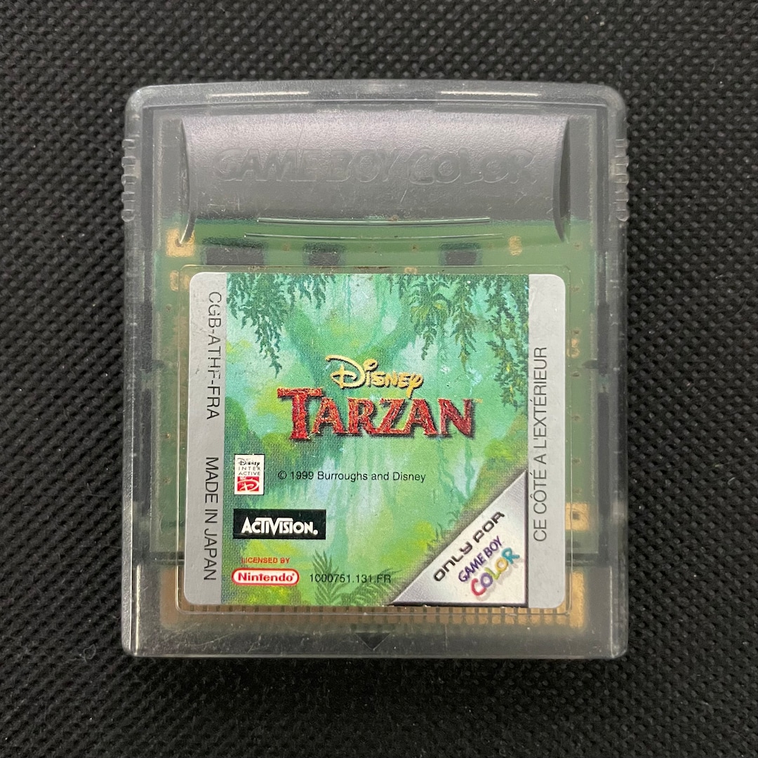 Disney Tarzan for Nintendo Gameboy Color - Etsy
