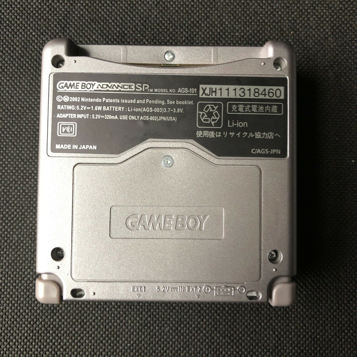 Console Gameboy Advance SP NES Edition Refurbished With IPS V2 Ags-101 ...