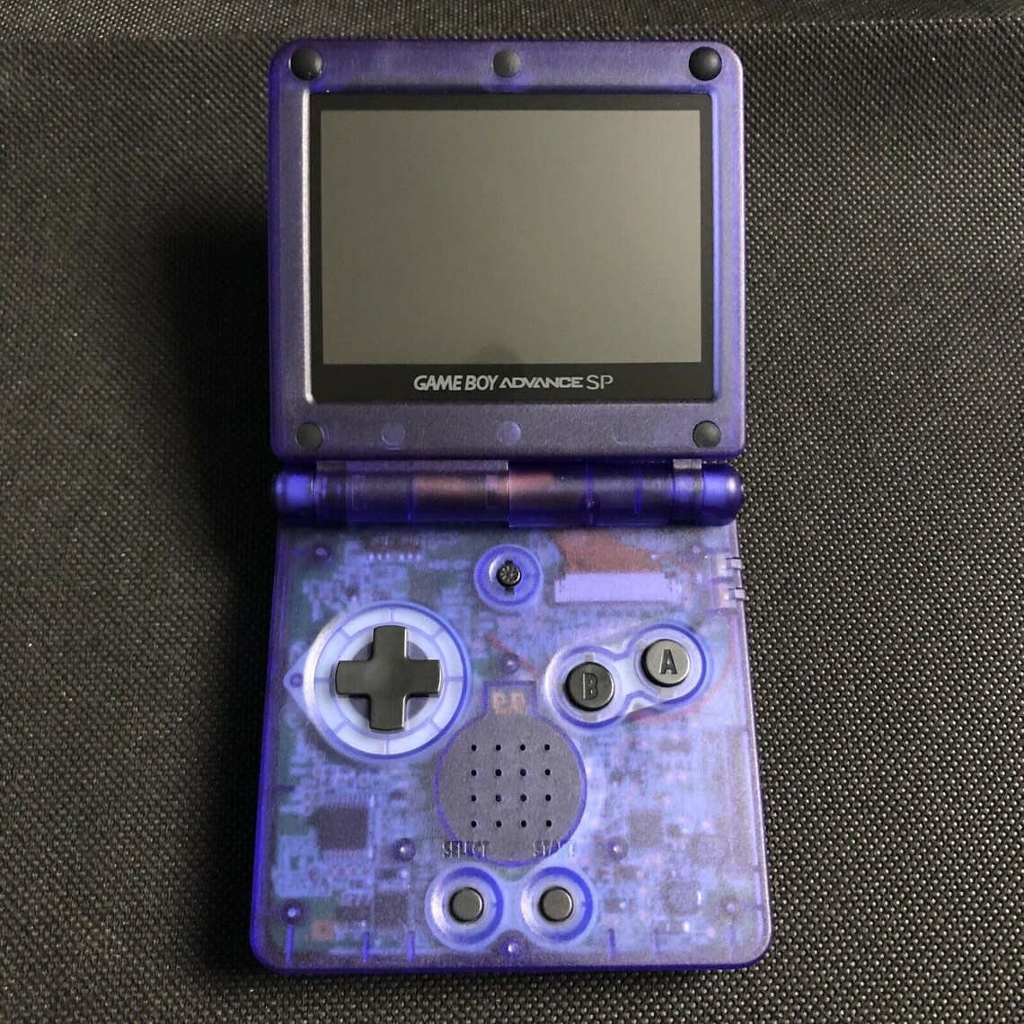 Console Nintendo Gameboy Advance SP Dark Blue Refurbished With - Etsy