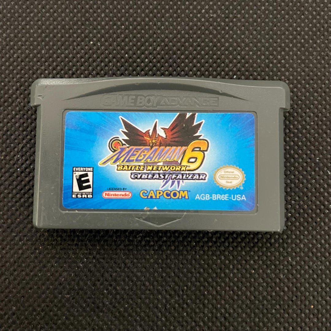 Mega Man Battle Network 6 Cybeast Falzar for Gameboy Advance - Etsy