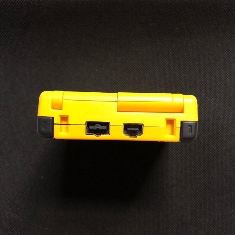 Console Gameboy Advance SP Pikachu Edition With IPS V2 - Etsy