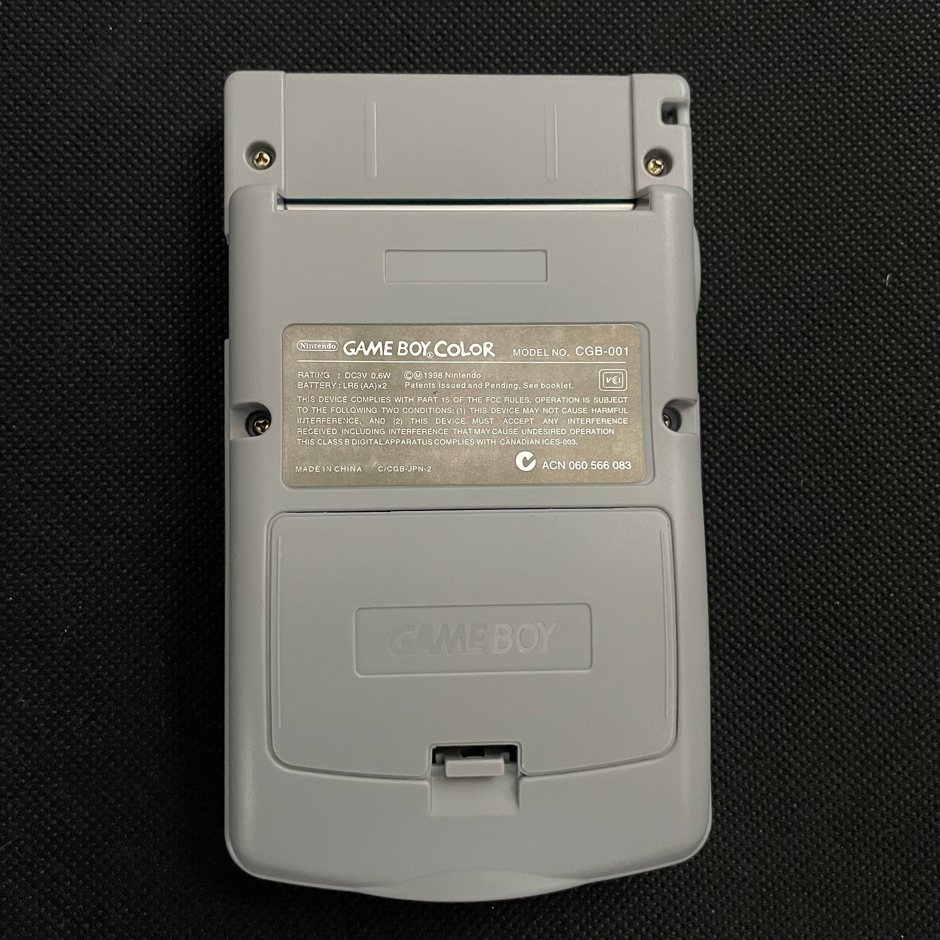 Console Gameboy Color DMG Grey Refurbished With Q5 IPS V4 XL - Etsy