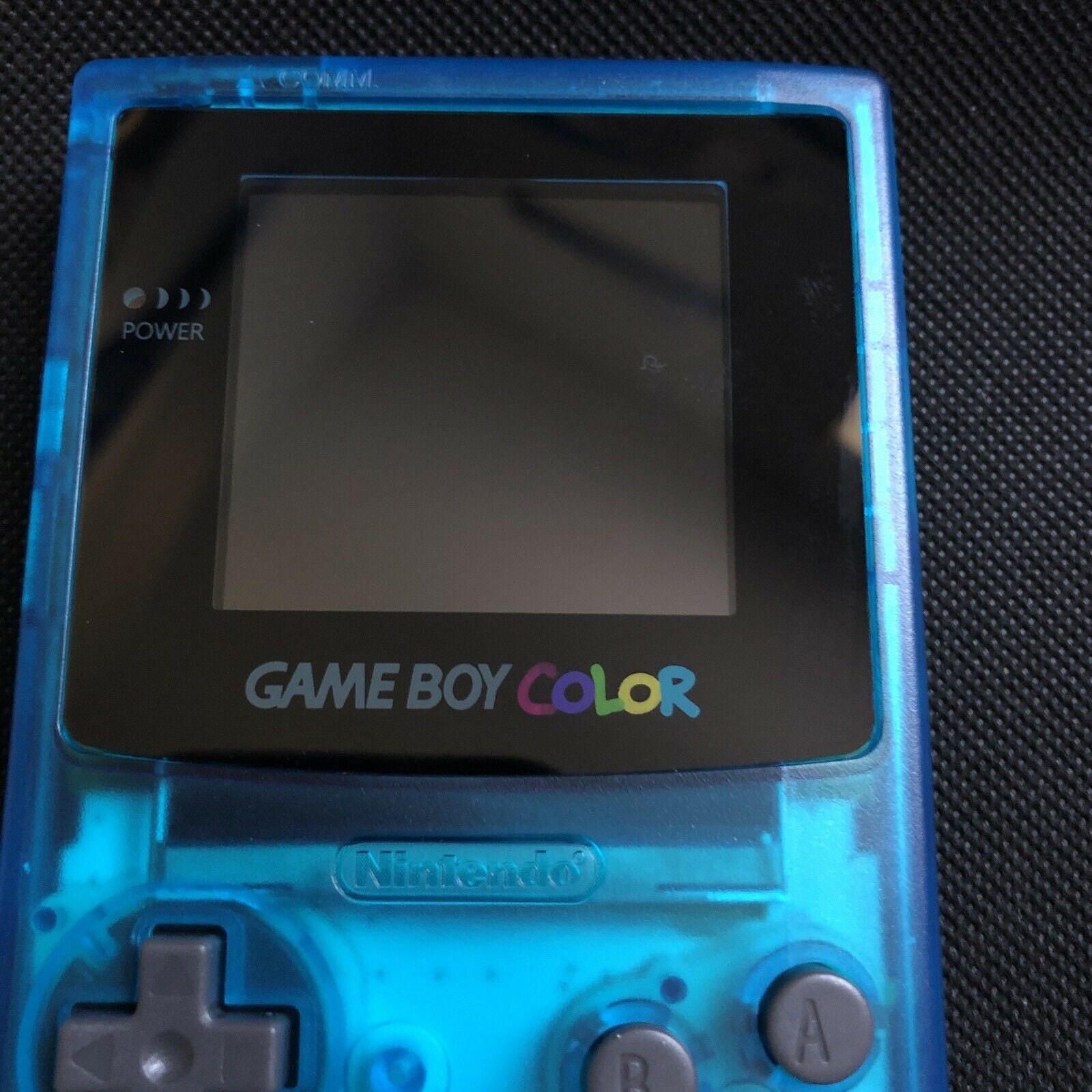 Console Gameboy Color Clear Blue Refurbished With IPS V2 - Etsy