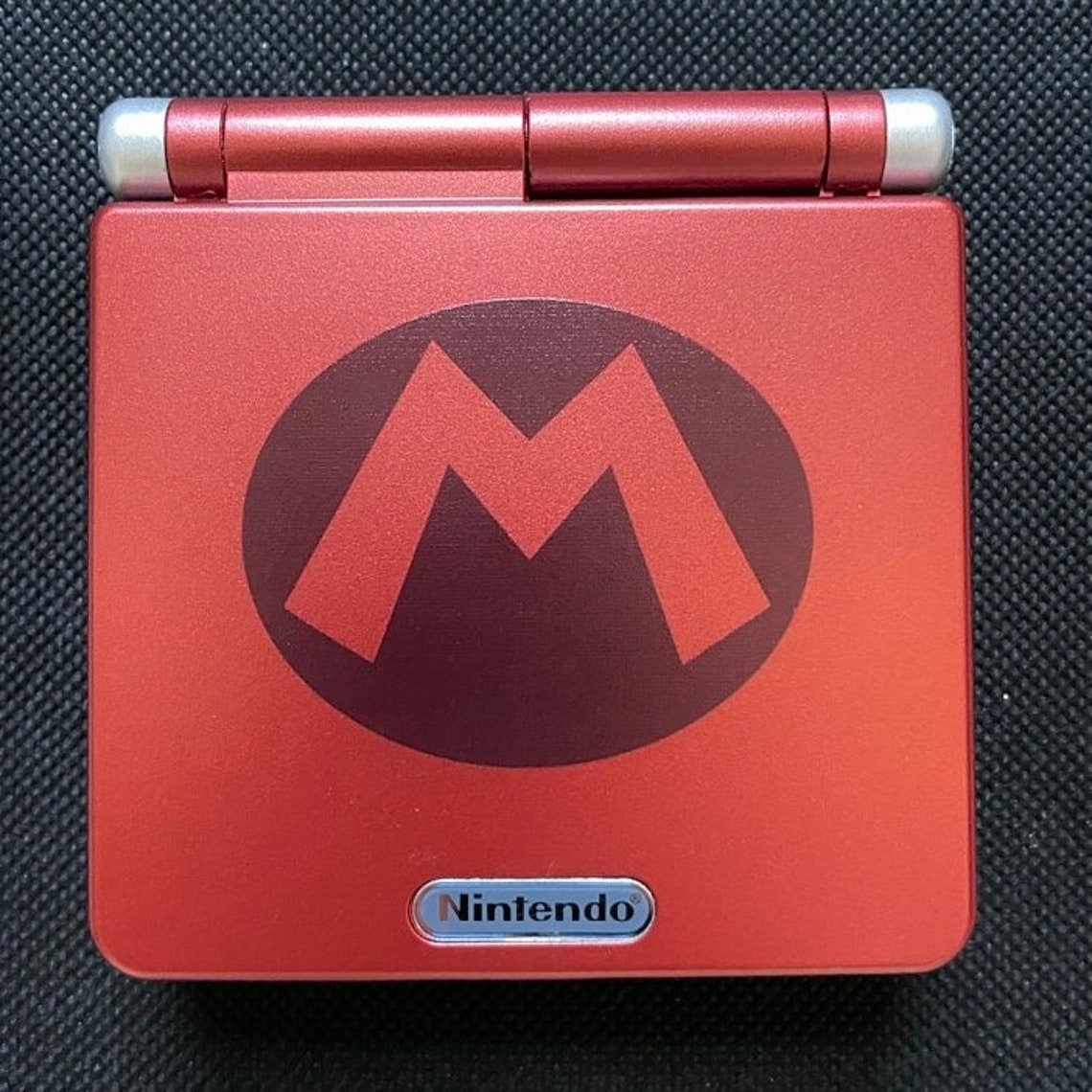 Console Gameboy Advance SP Mario Limited Edition Refurbished With IPS ...