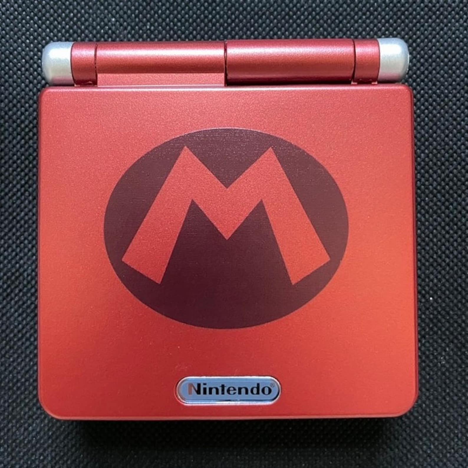 Console Gameboy Advance SP Mario Limited Edition Refurbished With IPS ...